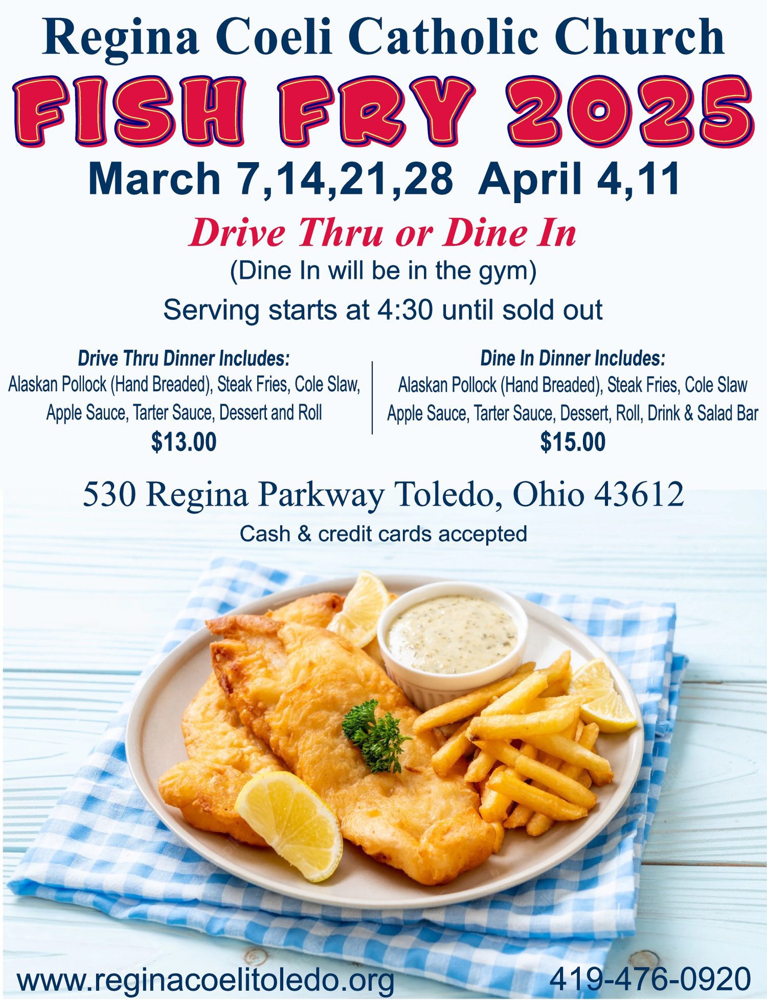 2025 Fish Fry – Regina Coeli